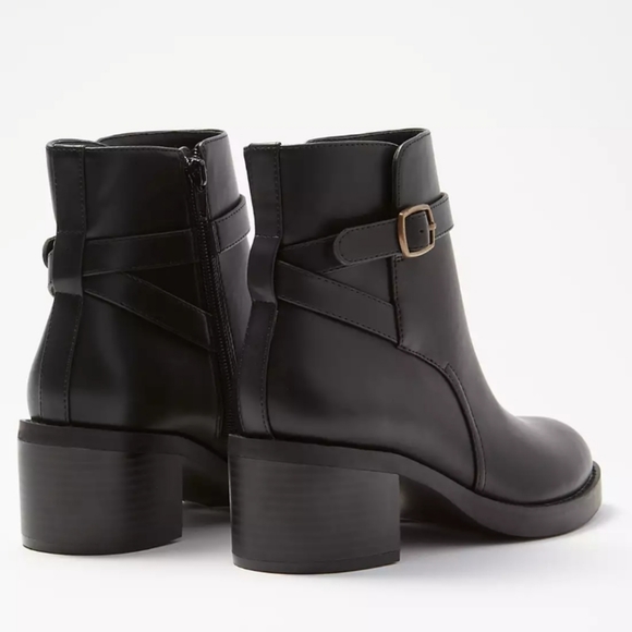 LOFT | Shoes | New Loft Black Ankle Boots | Poshmark